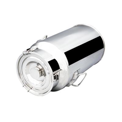 China Storage Transport 25L Stainless Steel Milk Can 30.5cm*44.9cm for sale