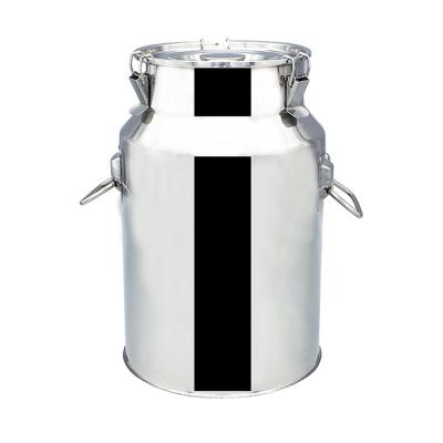 China 25L Coffee Juice Container Wine Store Portable Stainless Steel Barrel For Milk Transport for sale