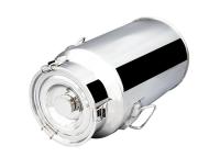 China 30L 0.8mm Food Grade Storage Buckets 201 Stainless Steel for sale
