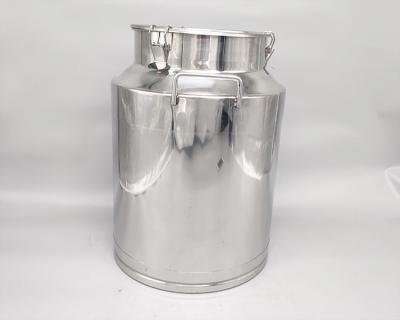 China 40L  healthy hotel uses sealed Stainless steel  milk can with cover for sale