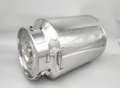 China 40L  polishing fermenting equipment Stainless steel 0.8mm milk can for sale