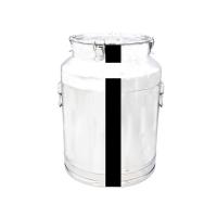 China Mirror Polishing 40ltr Stainless Steel Peanut Butter Farm Sealed Milk Can for sale