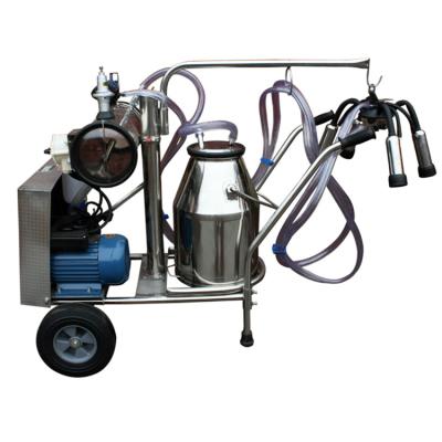 China Single Bucket 220v Cow Milking Machine 89*72*102cm for sale