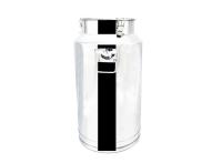 China Corrosion Resistant 201 Stainless Milk Bucket With Lid 50L Large Capacity for sale