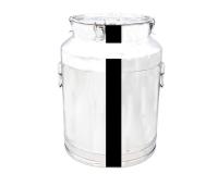 China Large Capacity SS304 50 Litre Milk Can Corrosion Resistance SS Food Container for sale
