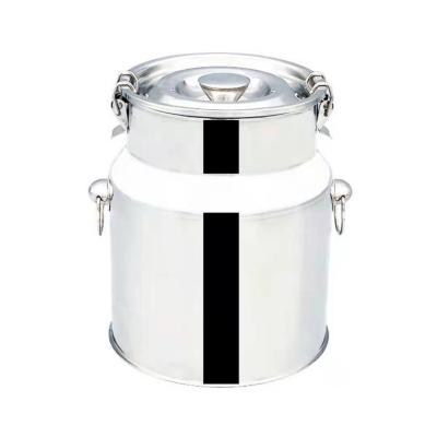 China Non Magnetic SS201 5 Litre Milk Container Rust Resistance for sale