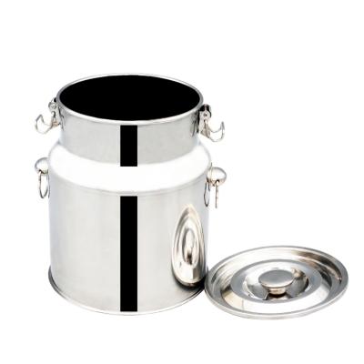 China 6 Liter SS201 Stainless Steel Milk Can Food Grade Household for sale