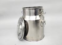 China Small capacity 6 Litres restaurant exclusive food bucket Stainless Steel milk can for sale