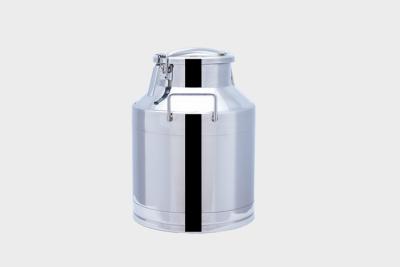 China stainess steel 304 food grade fruit juice store carriage 30L milk can for sale