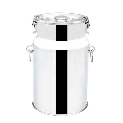 China 7L Nonmagnetic Sanitary Grade Household Barrel Storage Stainless Steel Milk Cans for sale