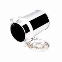 China 15L Stainless Steel Milk Can Mirror Polished Metal Milk Container for sale