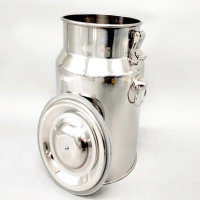 China Mini  8 Litres Raw milk storage No odor  Stainless Steel milk can for sale