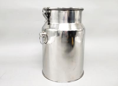 China 8 Litres Oil container equipment No magnetic 201 Stainless Steel milk can for sale