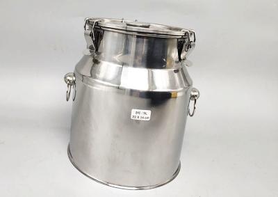 China Mini  9 Litres Special transport of olive oil Stainless Steel milk can for sale