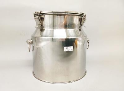 China 9 Litres Liquid Storage Tank  No magnetic 201 Stainless Steel milk can for sale