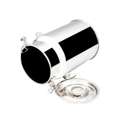 China Home Brewing 9L SS Storage Barrel With Lid Farm Milk Storage for sale