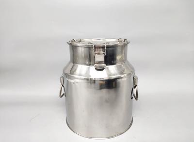 China Storage canister 14 Litres Fermenters thickened Stainless Steel milk can for sale