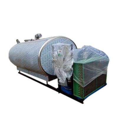 China SS304 3000L Milk Cooling Tank Milk Storage Tank R22 Refrigerants for sale