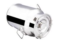 China Transportation 18 Litres Oil Beverage Honey Vertical  201 Stainless Steel milk can for sale