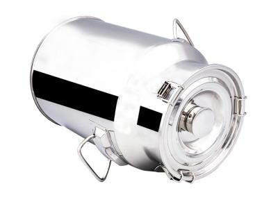 China Transportation 18 Litres Oil Beverage Honey Vertical  201 Stainless Steel milk can for sale
