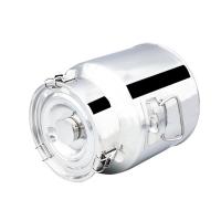 China 14L Insulated Sanitary Small Stainless Steel Milk Cans Healthy Safe for sale