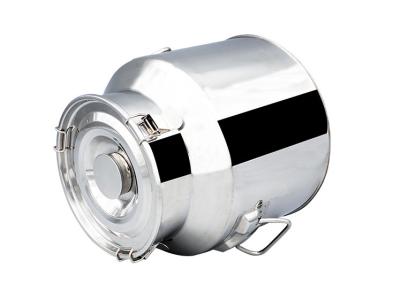 China Sealing container 22 litres  Cow Milking Machine Stainless Steel milk can for sale