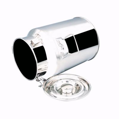 China 18L Wine Stainless Steel Milk Can Sealed Barrels Oil Storage Tea Peanut for sale