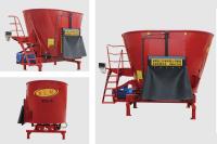 China Moveable 4 Cbm TMR Mixer Machine Manganese Steel for sale