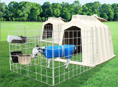 China High Strength Polyethylene Intershape Calf Hutches Customized Size for sale