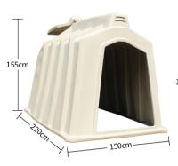 China Small rust proof Width 333cm Group Calf Hutch for Livestock for sale