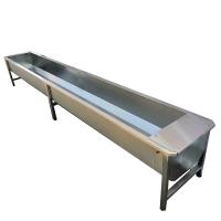 China Double Wall Thickness 1mm Animal Drinking Trough With Electrical Heating for sale