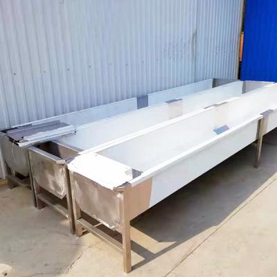 China Stainless Steel 100KG Cow Drinking Trough Customized Long for sale