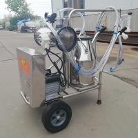 China 2 Buckets 220L/Min Cow Farm Milk Machine 24 Cows Per Hour for sale