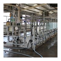 China Dairy Farm 4KW Herringbone Milking Parlor With Food Grade Glass for sale