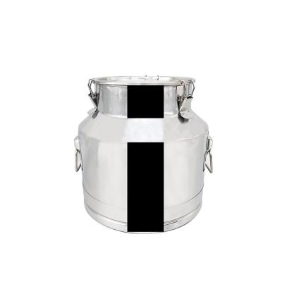 China Height 390mm 15 Litre Milk Can 8kg Stainless Steel Milking Bucket for sale
