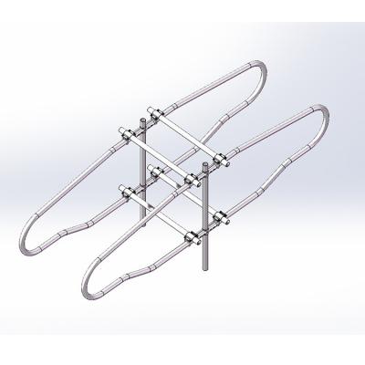 China Hot Galvanized Free Stall Barn ISO9001 Free Stall Loops for sale