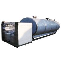 China 380V 50Hz Milk Cooling Tank With R404A Refrigerant for sale
