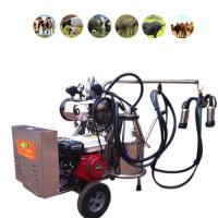 China 25L Bucket Portable Milking Machine 180V Electric Milking Machine For Goats for sale