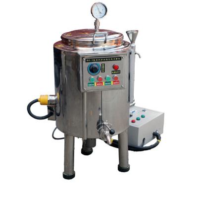 China 5L-500L Fruit Juice Milk Pasteurizer Machine Yogurt Process Equipment for sale