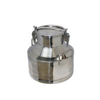 China 50 Litre Stainless Steel Milk Can Double Layers Insulation Bucket Carrying Ladle for sale