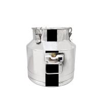 China 70Ltr Sufficient Materials Stainless Steel Milk Container Olive Oil Pails Bucket for sale