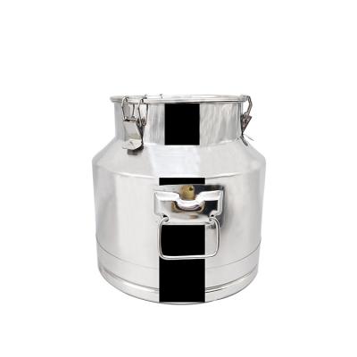 China 70Ltr Sufficient Materials Stainless Steel Milk Container Olive Oil Pails Bucket for sale