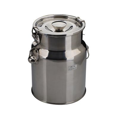 China Condensed 50l 30 Liters Stainless Steel Milk Can 20L Mini 5l Stainless Milk Container for sale