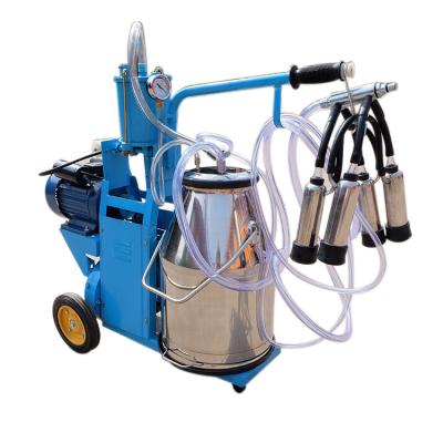 China Single Bucket Piston Pump Portable Milking Machine Professional Small Cow Goat for sale