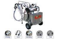 China Diesel Engine Mobile Cow Portable Milking Machine Electric Goat Vacuum Pump for sale