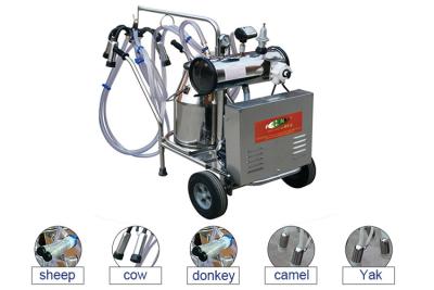 China Diesel Engine Mobile Cow Portable Milking Machine Electric Goat Vacuum Pump for sale