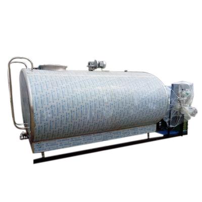 China SUS304 Stainless Steel Milk Cooling Tank 500 ltr Customized Milk Juice Chiller for sale