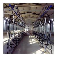 China Dairy Farm Fishbone Automatic Herringbone Milking Parlour Low Noise for sale