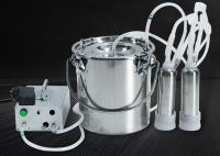 China 5L Goat Electric Stainless Steel Milking Machine Portable for sale