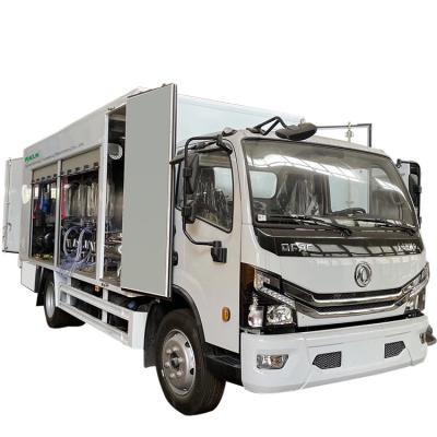 China Vacuum Pump Automatic Movable Herringbone Milking Parlor In Truck for sale